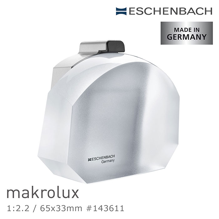 Eschenbach 宜視寶 【德國 】makrolux 1:2.2/65x33mm 德國製LED橫式文鎮型放大鏡 143611 (公司貨 ...